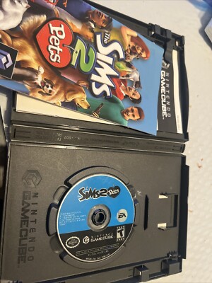 Sims 2: Pets (Nintendo GameCube, 2006) Complete W Guide Scratches Disk ...