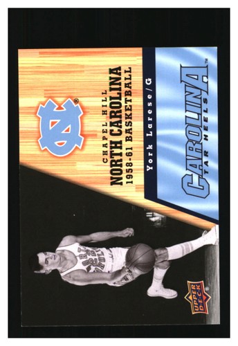 2010 Upper Deck North Carolina #13 York Larese Tar Heels NM-MT | eBay