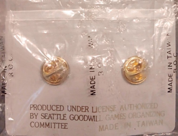 Goodwill Games Seattle Smith Kline Beecham Unitus Lion Globe Lapel Pin ...