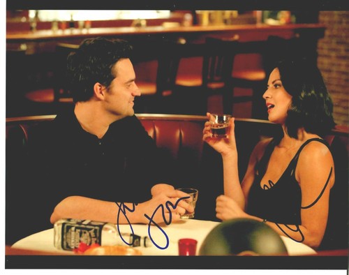 "New Girl" Olivia Munn & Jake Johnson Hand Hand Signed 10X8 Color Photo ...