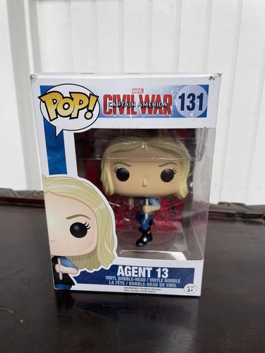Funki Pop Agent 13 Vinyl Figure #131 Captain America | eBay