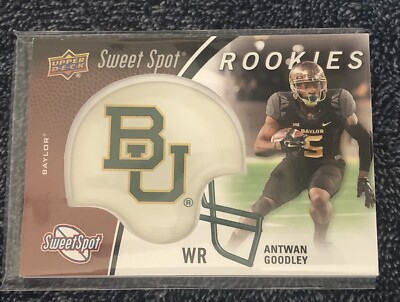 2015 Upper Deck Sweet Spot Helmets Antwan Goodley #SS-AG Rookie RC | eBay