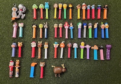 Pez Collector Pez Dispensers Loose 49 Pc Wide Variety Pre-Owned | eBay