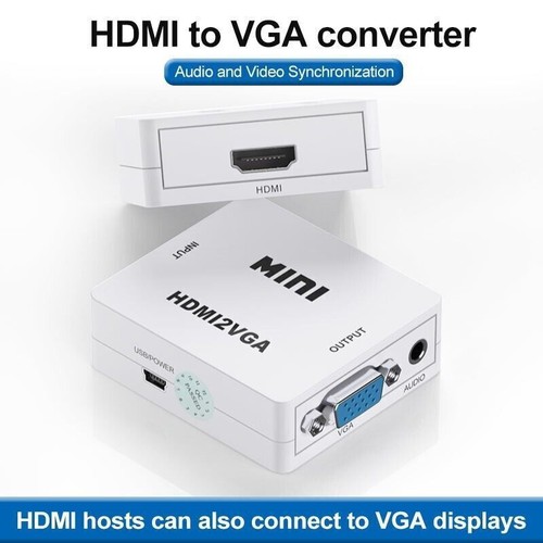 HDMI to VGA Adapter: Support 1080p and 720p Resolutions - Quality ...
