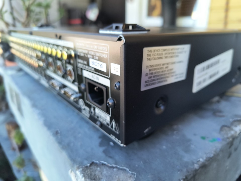 Sony CAV-CVS12ES 12x12 HD Component Video Matrix Switcher, Multi-Zone ...