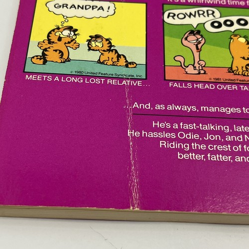 Garfield Takes the Cake, His Fifth Book, Jim Davis, 1982 1st Edition | eBay