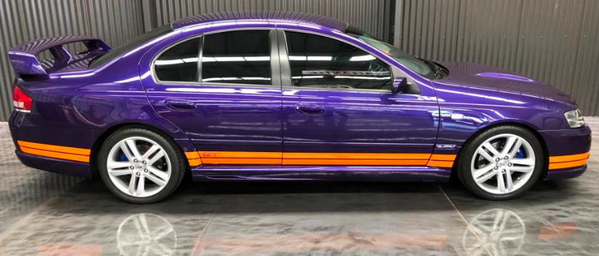 Ford Falcon Side Stripe Decals BA BF Sedan XR8 XR6 Premium Vinyl ...