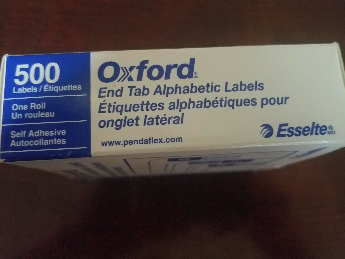 500 Labels Oxford End Tab Alphabetic Labels | eBay Australia