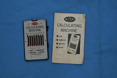 Vintage Wizard Calculating Machine | eBay