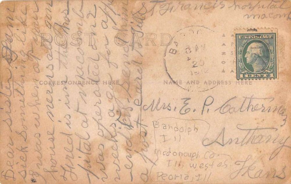 Bandolph Illinois Parade Scene Budweiser Beer Billiards Real Photo PC ...