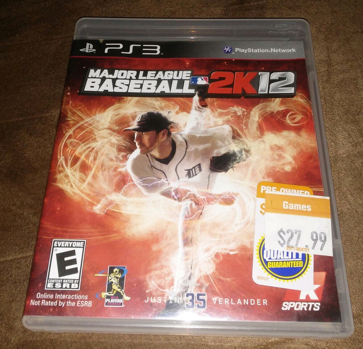 Major League Baseball 2K12 (Sony PlayStation 3, 2012) 710425471155| eBay
