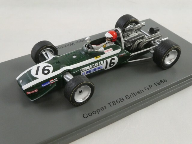 Spark Cooper T86B #30 Robin Widdows British GP 1968 1/43 S6987 | eBay