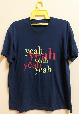 Yeah Yeah Yeahs S To 5XL Black Cotton Unisex All size S-345XL Shirt | eBay