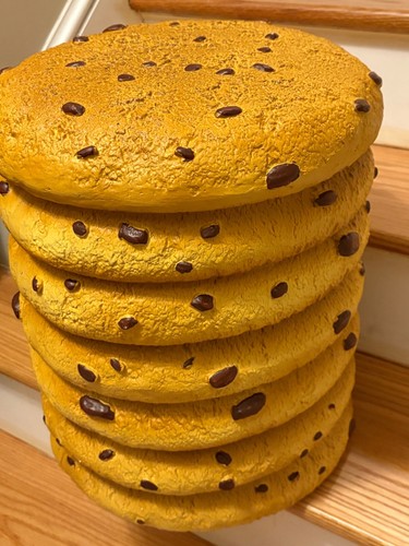 Chocolate Chip Cookie Stool Stack Dessert Trend Home Decor TikTok Viral ...