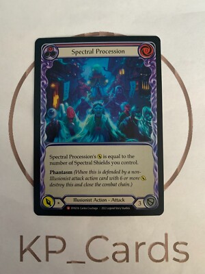 Flesh and Blood - Spectral Procession - Rainbow Foil - nm x1 - Free ...