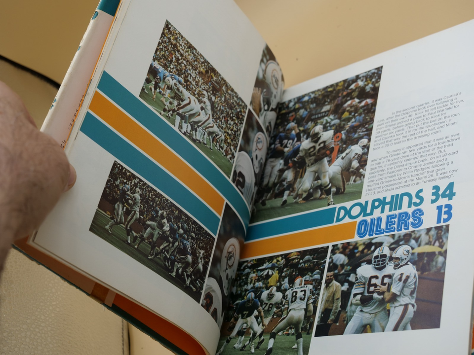 1972 Authentic Vintage Miami Dolphins Yearbook NFL Hardcover | eBay