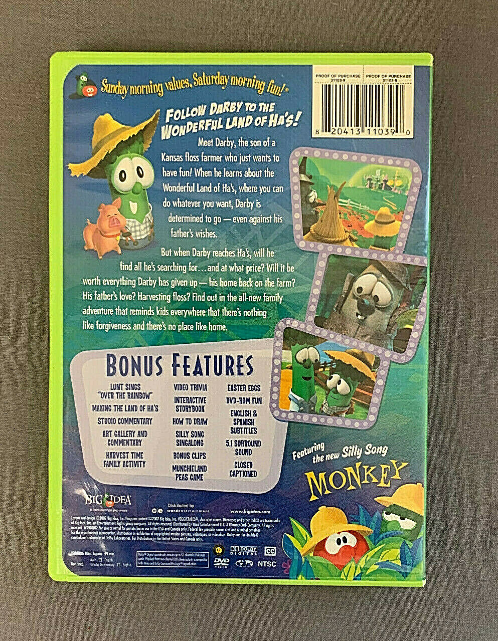 VeggieTales - The Wonderful Wizard of Ha's (DVD) 820413110390 | eBay