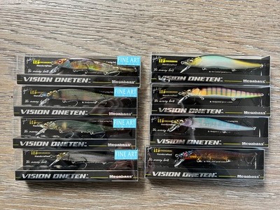 Megabass Vision 110 JDM Jerkbait Fishing Lures - Fine Art Colors FREE U ...