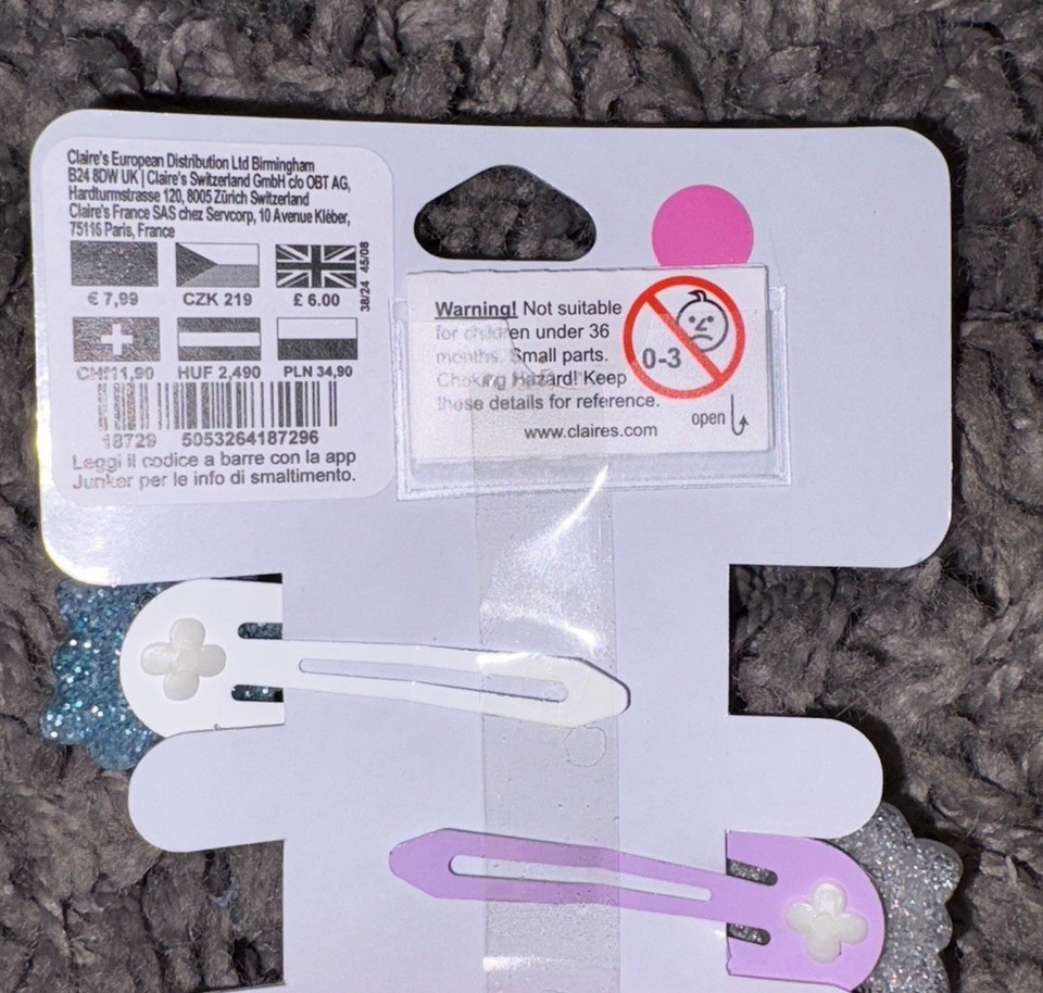 Claire’s Frozen Hair Clips Multi Pack BNWT | eBay UK