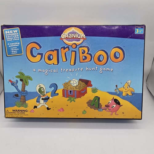 Cranium Cariboo Board Game Expanded Edition Magical Treasure Hunt 2004 ...