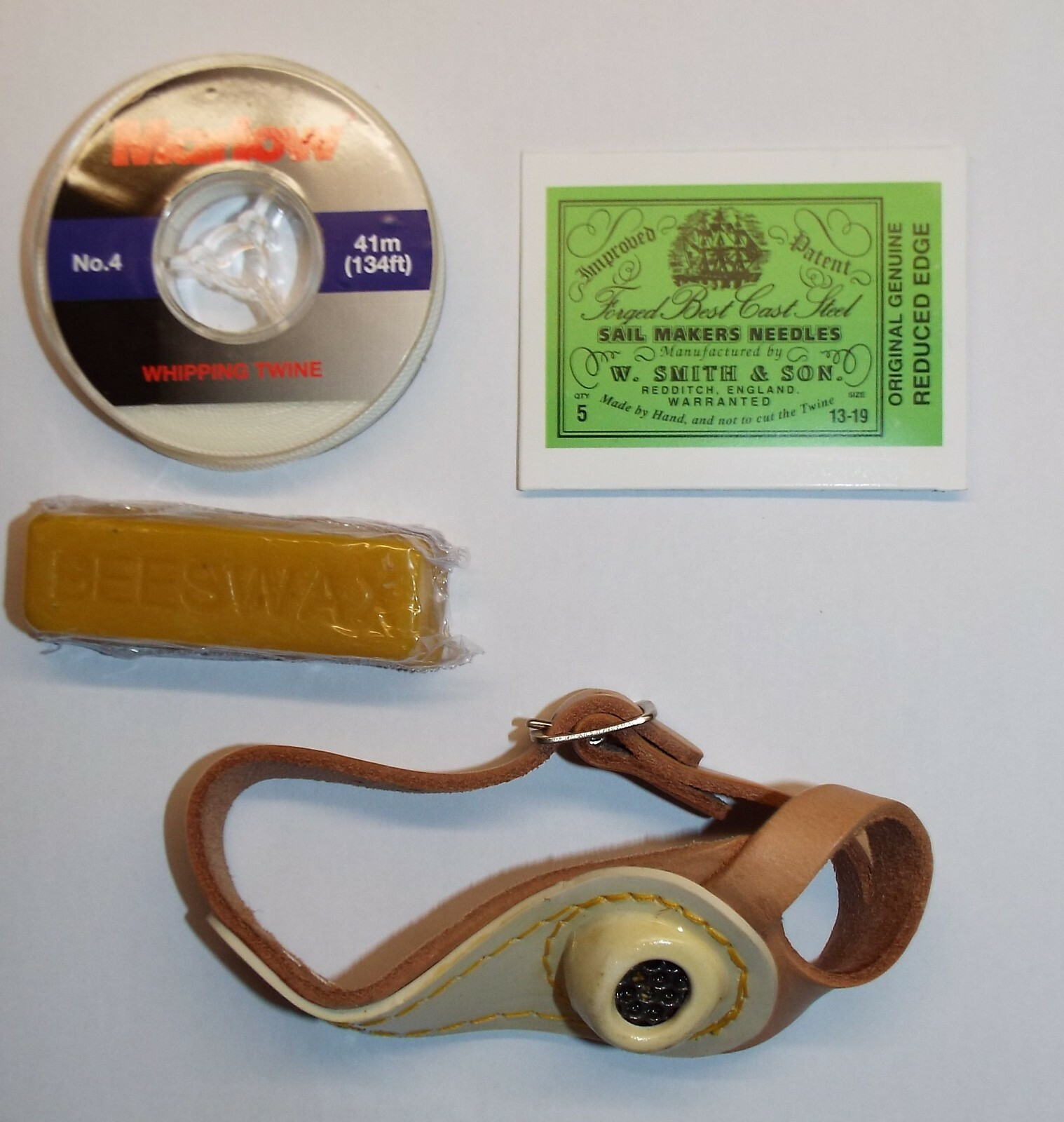 Sail 'A'Hoy Adjustable Palm Sailmakers Repair Kit With 5 Needles | eBay UK