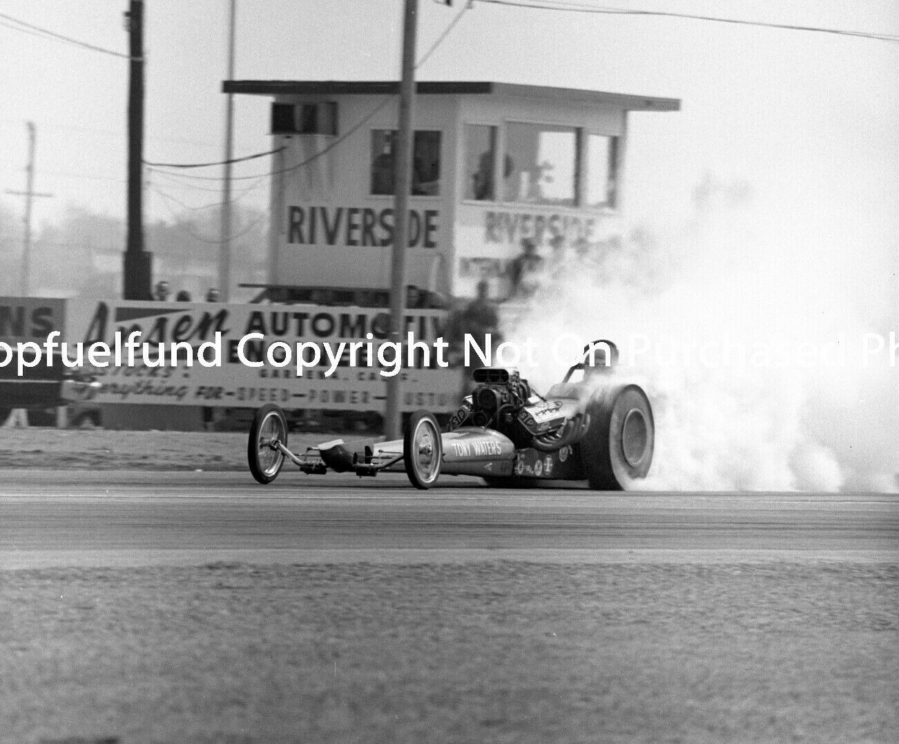 Tony Waters Riverside 8x10 Top Fuel NHRA Photo | eBay