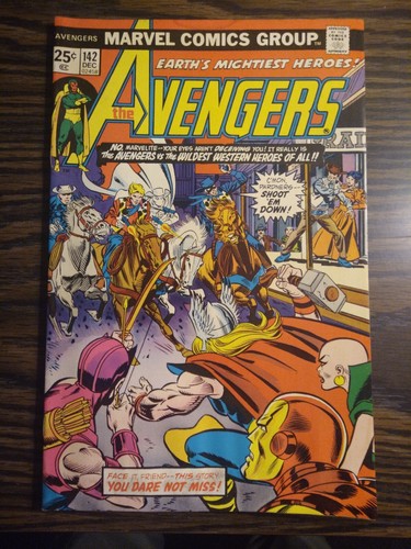 The Avengers #142 1975 All the Marvel cowboy characters appear. Book is ...