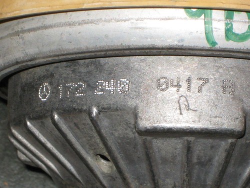 2012-2015 MERCEDES SLK250 ENGINE RIGHT MOTOR MOUNT, PART# 1722400417 ...