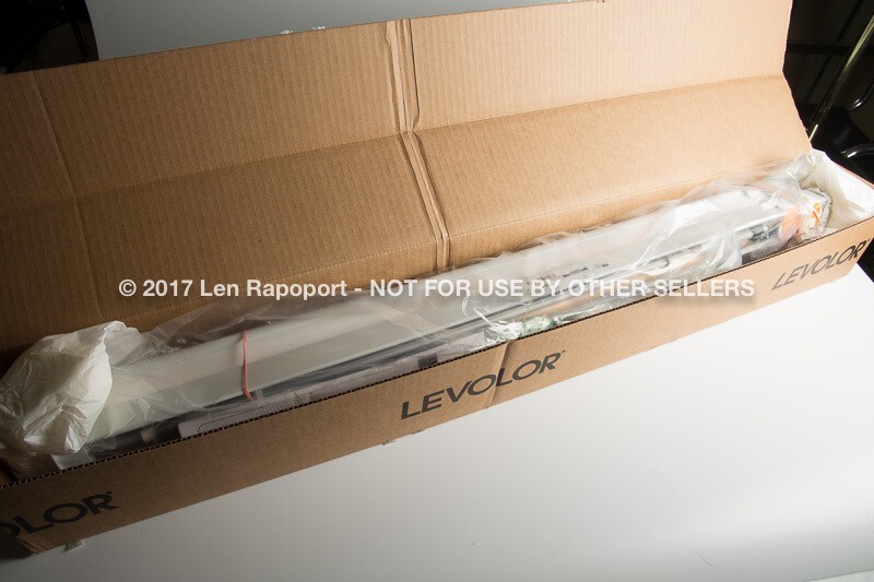 NEW Levolor Sheer Efficiency Snow Outside Mount Cellular Blind 34.5X78 ...