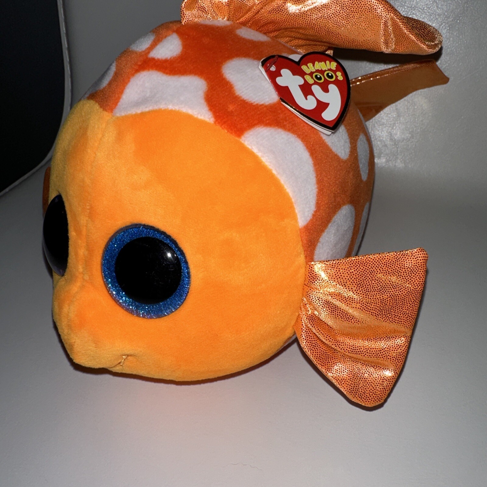 TY Beanie Boos Buddy Size Sami The Orange Fish 12" | eBay