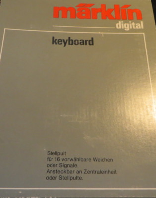 Märklin Digital 6040 Keyboard Stellpult mit Anleitung gut in OVP | eBay.de