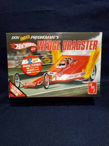 AMT 1/25 DON "SNAKE" PRUDHOMME HOT WHEELS WEDGE DRAGSTER NEW | eBay