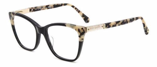 KATE SPADE CLIO/G Eyeglasses Eye Glasses BLACK 807 Authentic New 53mm ...