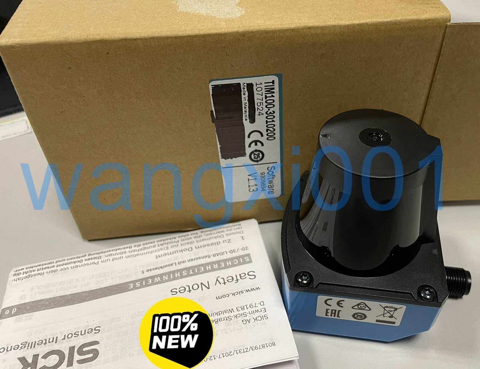 German Sick Lidar Sensor TIM100-3010200 New In Box FedEx DHL Fast ...