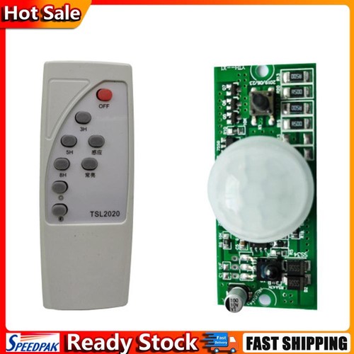5pcs Remote Control PIR Circuit Board Solar Integrated Lamp Controller ...