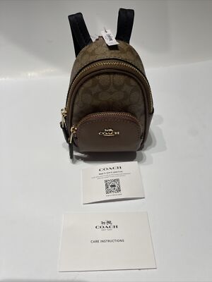 COACH'S Small bag W key lock C7803 IMBDX , H2348 Collection | eBay