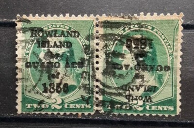 US GUANO ACT Of 1856 On 2 C Gr.TB Howland /Worth USED (Bogus? Phantom ...