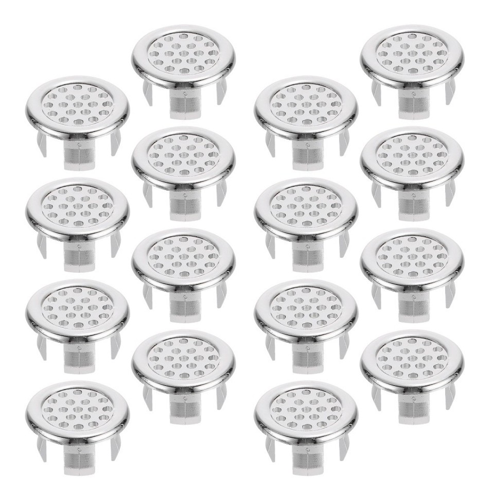24pcs Sink Overflow Rings: Bathroom Basin Overflow Hole Covers ...