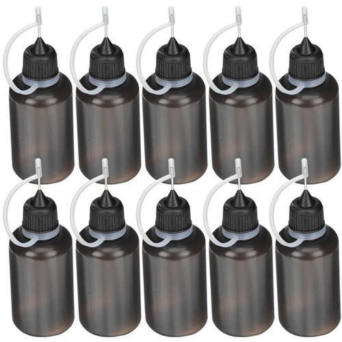 10 Pcs Needle Bottles Daily Use Oil Convenient Applicator Refillable ...