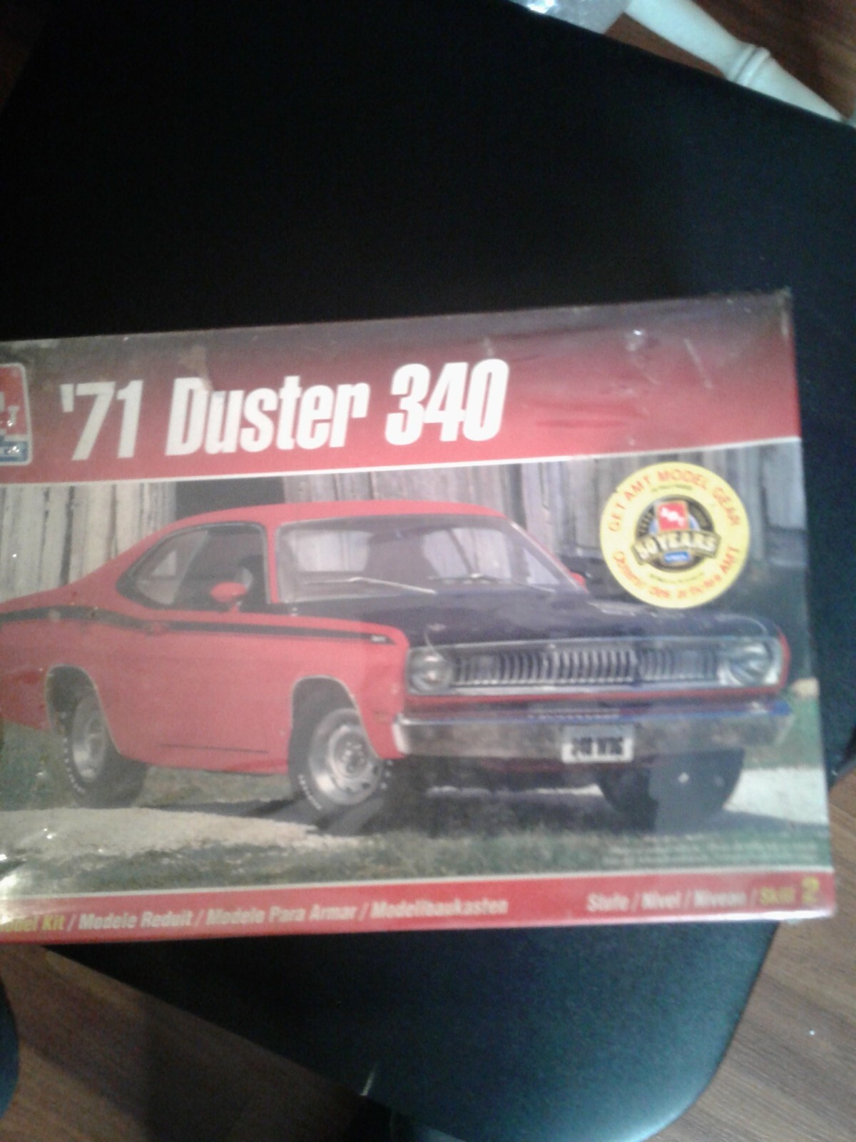 Truck Parts AMT 1/25 Scale 1971 Plymouth Duster 340 Model Kit ...