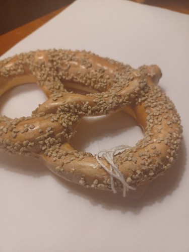 WILLIAM FOUST PRETZEL FLASK FOUST DISTILLERY GLEN ROCK PA EXC | eBay