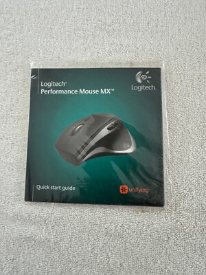 Logitech Performance Mouse MX Installation Software | eBay