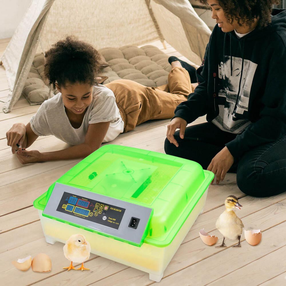 56 Egg Incubator Digital Chick Brooder Family Poultry Hatcher Automatic ...