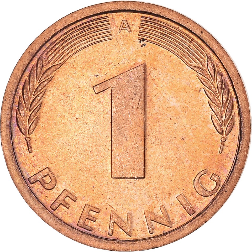 [#367311] Coin, GERMANY - FEDERAL REPUBLIC, Pfennig, 1991, Berlin, MS ...