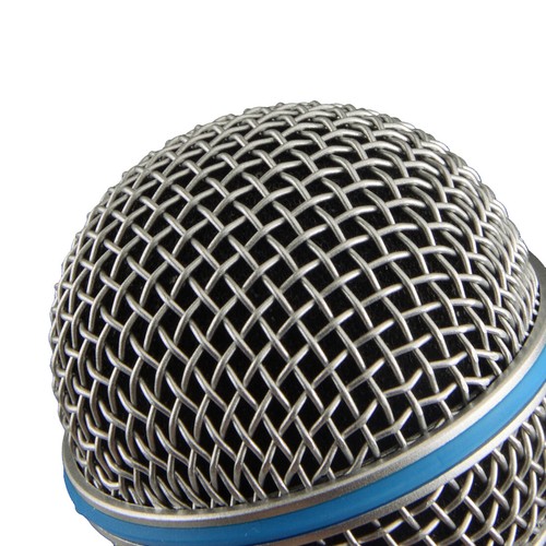 1x Wireless Mic Replacement Head Capsule Fit For Shure BETA58/58A ...