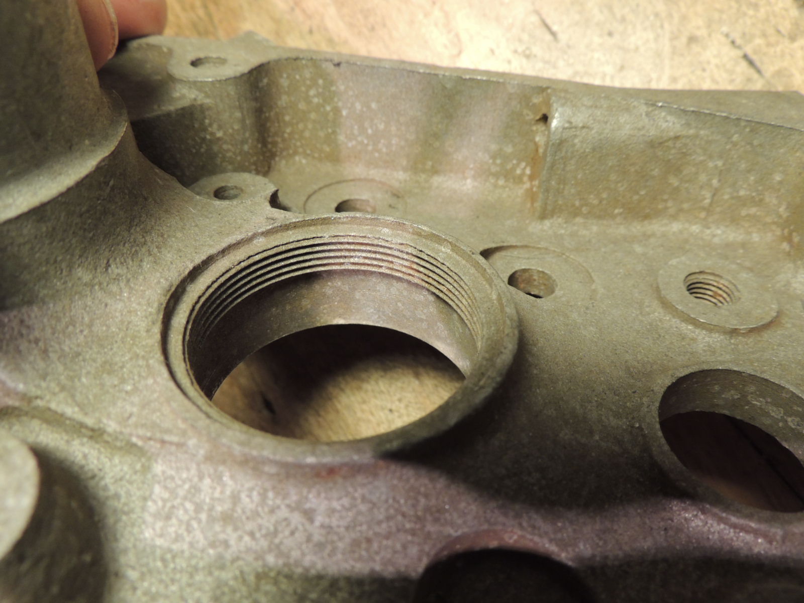4.7 Norton Getriebe Deckel cover NOS Upright gearbox ES2 International ...