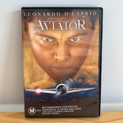 The Aviator DVD 2004 M PAL Region 4 Leonardo DiCaprio Very Good ...