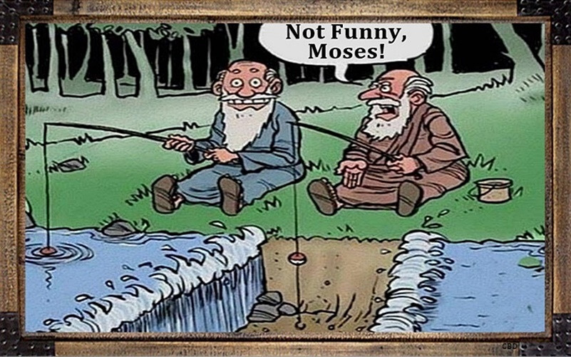 (Moses Not Funny) Sign Plaque Gift Religion Divide Sea Fishing Joke ...