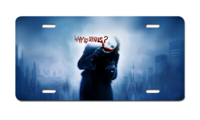 Joker Gotham Comic Anime License Plate Auto Truck Car Tag Gift | eBay