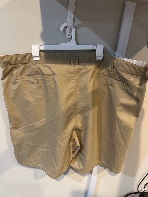 Men's Big & Tall Reebok Pleated Golf Shorts Size 52 #EY | eBay
